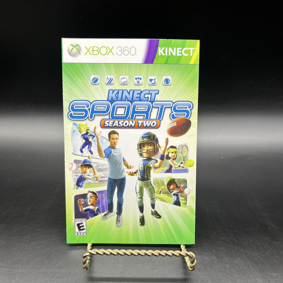 3 Xbox 360 Kinect Games CIB: Kinect Sports, Season Two, Kinect ...