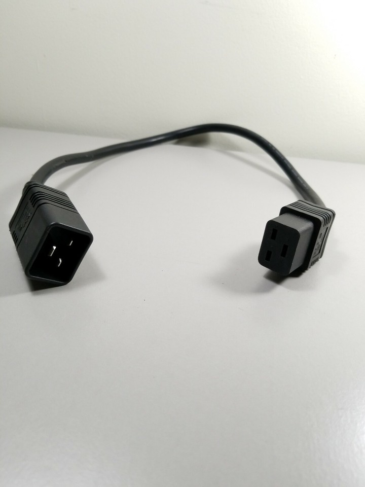 Volex vac20S 16A-250V E62405Sp Server Extension Power Cable 24 inches ...