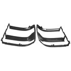 Pair For Chevy Silverado 1500 2016-2018 Black Headlight Trim Bezel ...