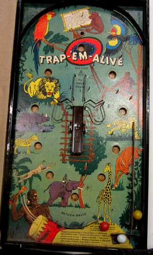 Vintage, Original 1936 Gotham Pressed Steel Trap-Em-Alive Table Top ...