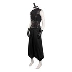 Final Fantasy 7 Zack Fair Cosplay Custome Men Black Top Pants Suit ...