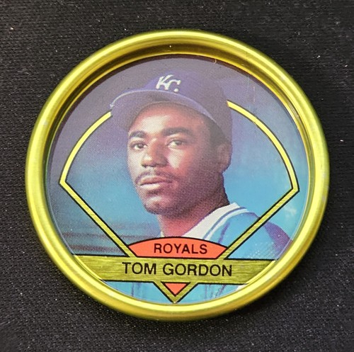 1990 Topps Baseball Coin #15 Tom Gordon Royals | eBay