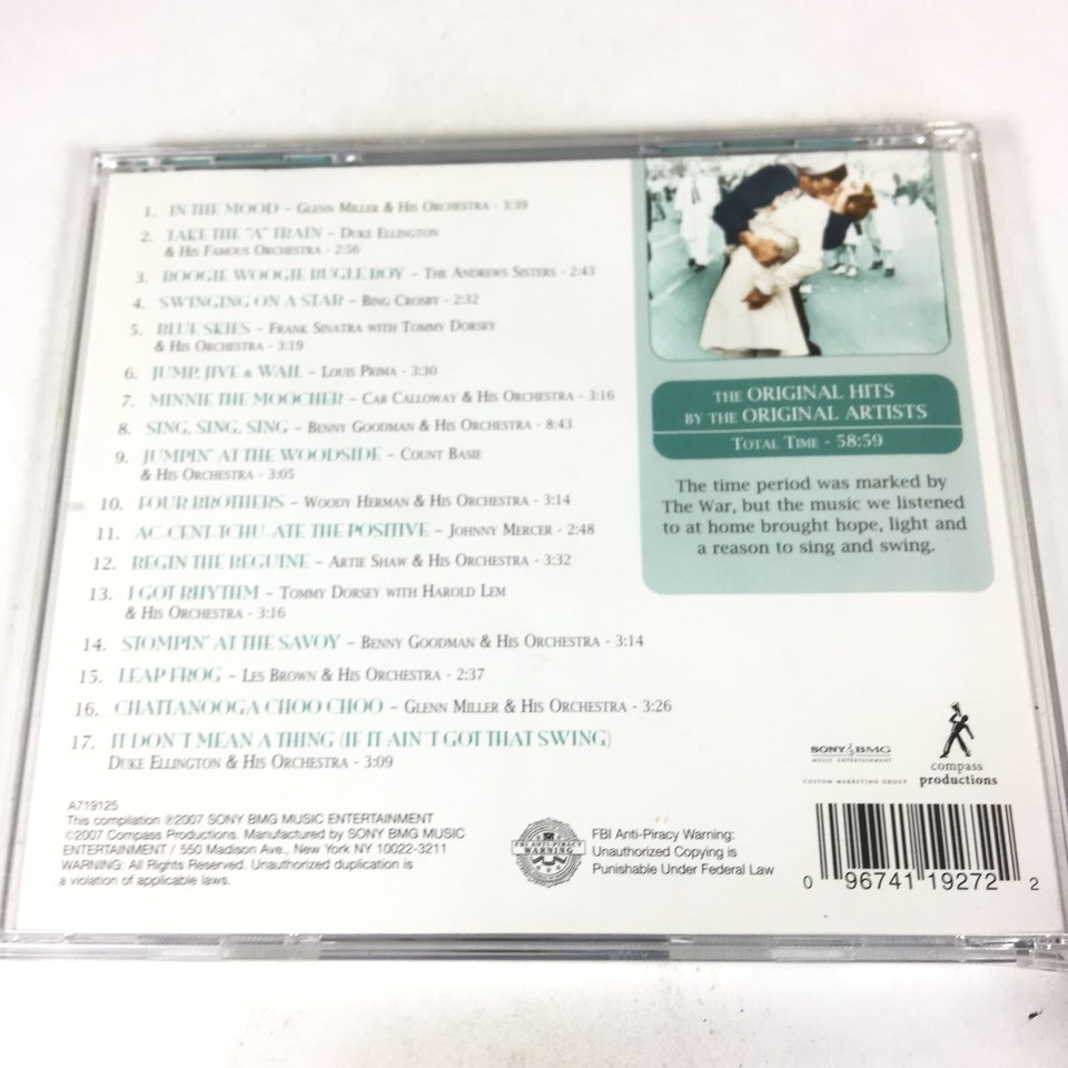 The Timeless Sound of BIG Band Swing - AUDIO CD | eBay