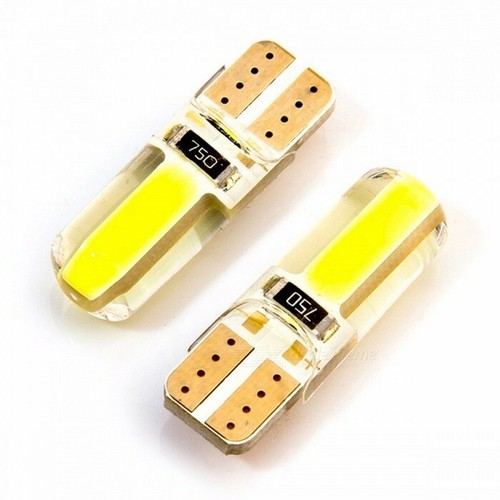 2 x 501 BLUE LED Super SMD CREE Xenon T10 W5W Sidelight Car Bulbs ...