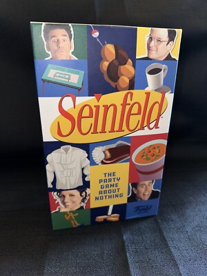 FUNKO SEINFELD THE PARTY GAME ABOUT NOTHING TRIVIA FAMILY BOARD GAMES ...