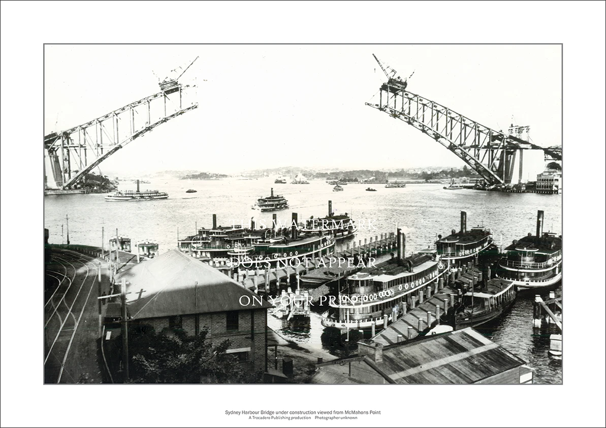 Sydney Harbour Bridge Drawing