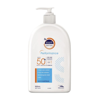 EGO SunSense Performance SPF 50+ Light & Non greasy Formula Protection ...
