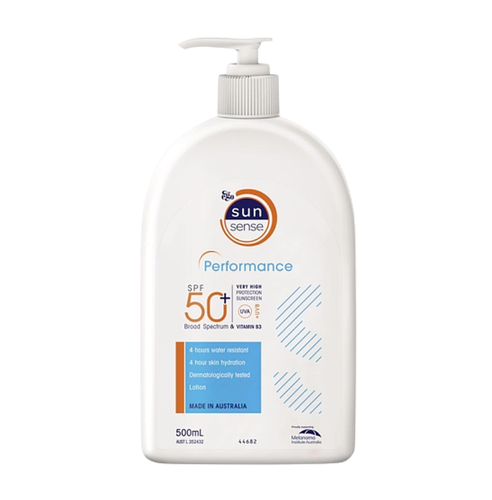 EGO SunSense Performance SPF 50+ Light & Non greasy Formula Protection ...