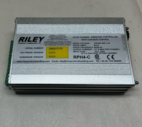 Riley RPH4-C Four Channel Vibrator Controller with Can Bus Control (DE ...
