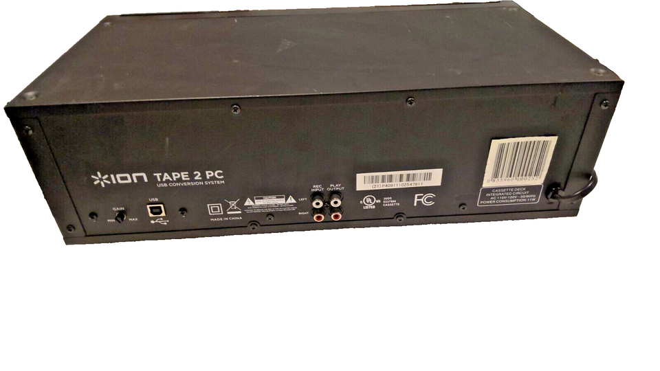 ION USB TAPE 2 PC Cassette Tape Converter To MP3 Files (Untested) | eBay