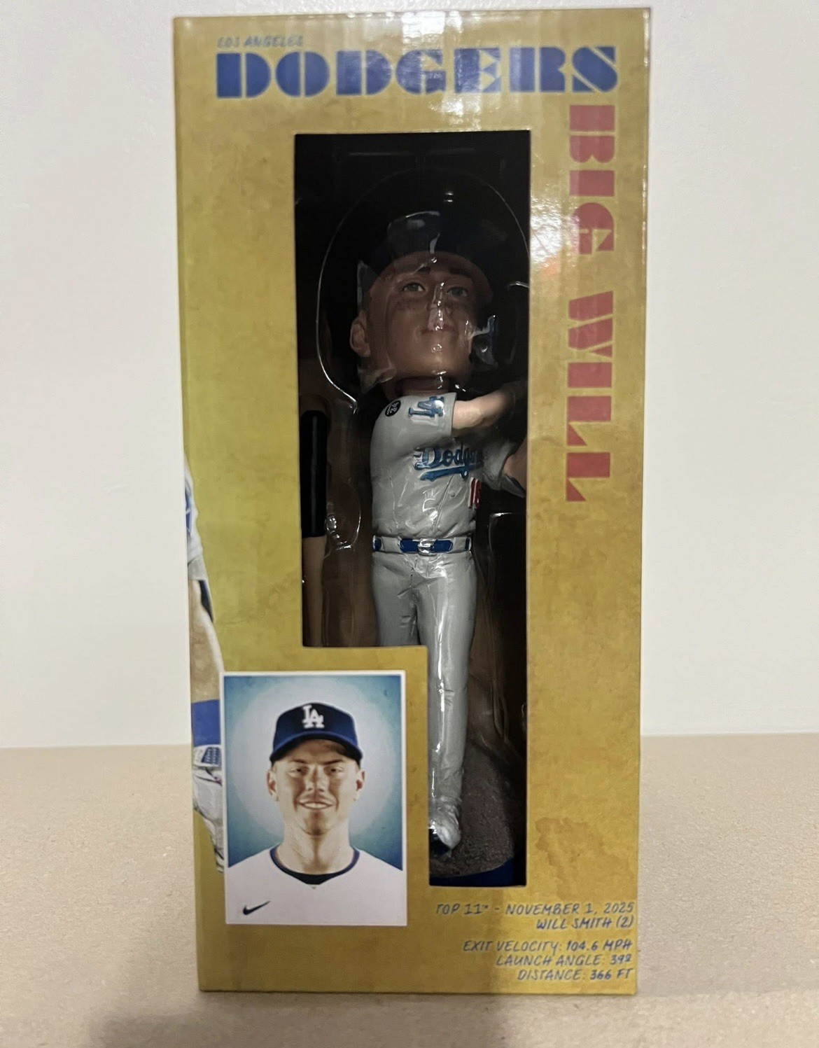 2026 Will Smith Game 7 Home Run LA Dodgers Bobblehead SGA 3/28/26 | eBay