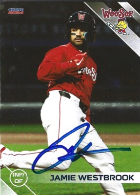 Jamie Westbrook Signed Autographed 2024 Worcester Red Sox Team Set | eBay