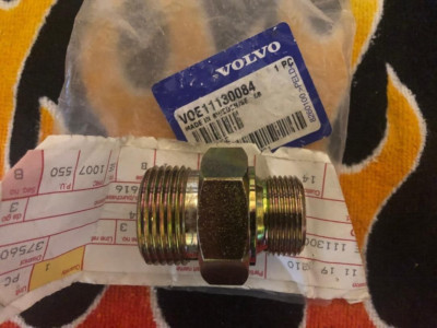 NOS GENUINE VOLVO NIPPLE #11130084 VOE11130084 Air Fitting | eBay