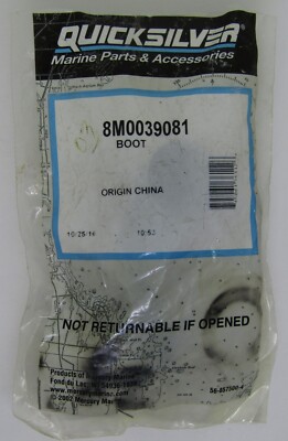 New Quicksilver Mercury Marine Boat OEM Boot Part No. 8M0039081 | eBay