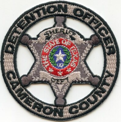 CAMERON COUNTY TEXAS TX DETENTION OFFICER DOC CORRECTIONS SHERIFF ...