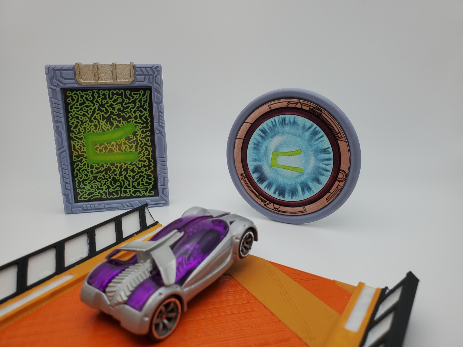 Acceleracers Neon Pipeline Realm Portal Hot Wheels Custom Display Piece ...