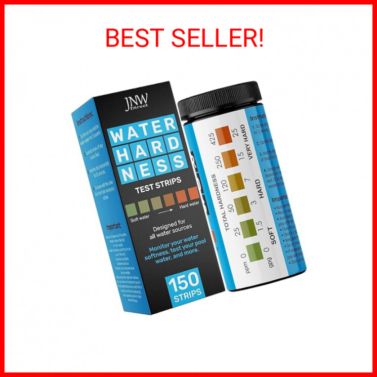 JNW Direct Water Hardness Test Strips - Quick and Accurate Water ...