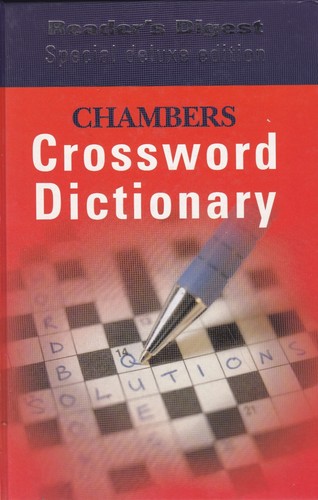 CHAMBERS CROSSWORD DICTIONARY - Reader's Digest - SPECIAL DELUXE ...
