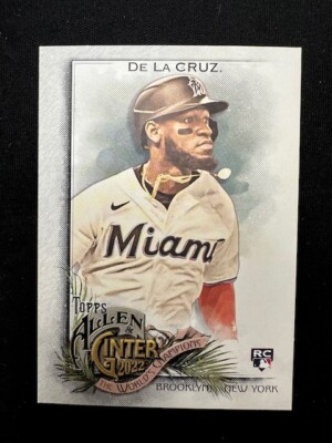 2022 Topps Allen & Ginter Bryan De La Cruz #71 RC Rookie Miami Marlins ...