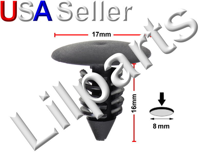 Fender Shield Clip 389358 6030441 6502078 15958694 3691590 1595864 ...