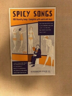 Spicy Songs: 10 Novelty Songs...[1937] | eBay
