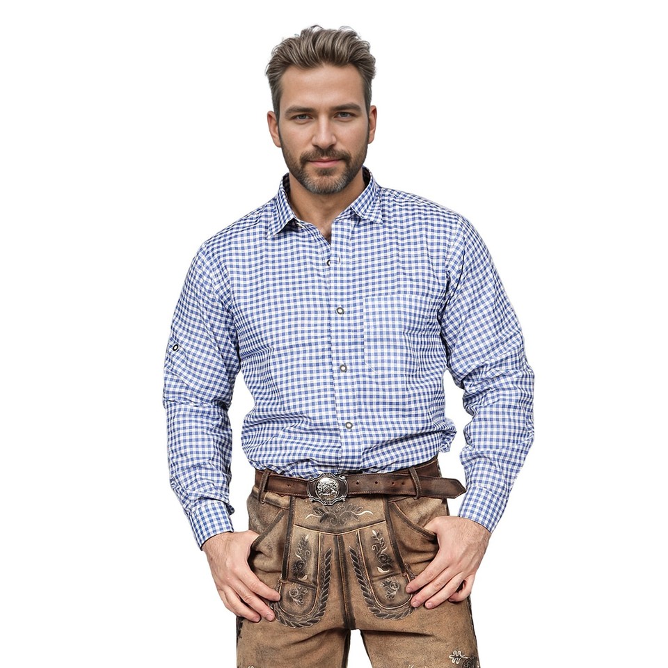 Bavarian Shirts Oktoberfest Costume German Outfit Formal Dress Shirts ...
