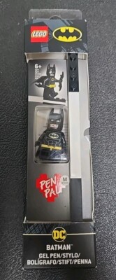 LEGO Gel Pen with Batman Minifigure - Black Gel Pen (52864) NEW | eBay