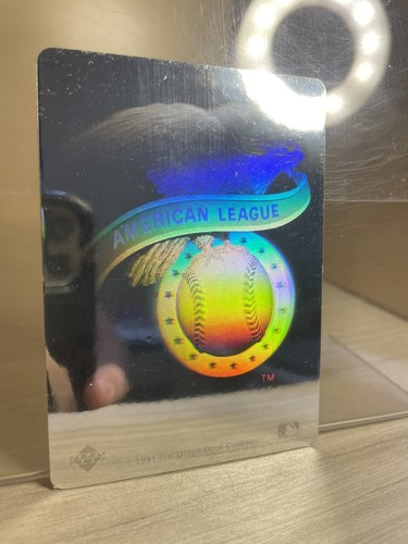 1991 Upper Deck Team Stickers American League Logo #NNO | eBay