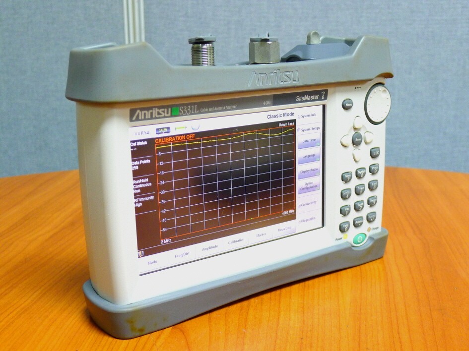 Anritsu S331L 4GHz Sitemaster Cable and Antenna Analyzer | eBay