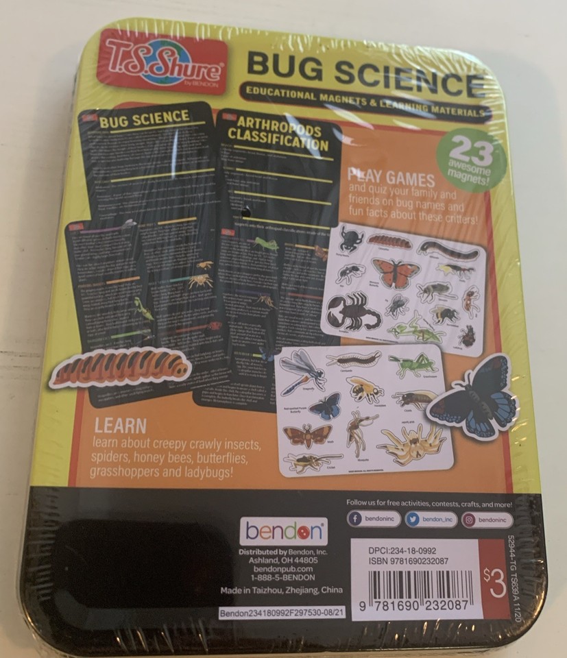 T.S. Shure S.T.E.M Bug Science & Environmental Science Ecosystems Learning | eBay