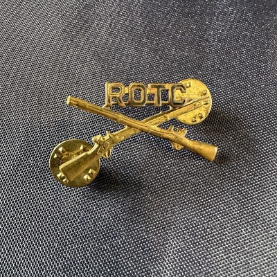 ROTC Pin Crossed Rifles (B) | eBay