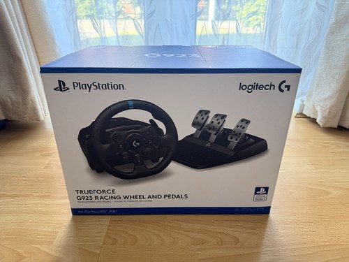 Logitech G923 Steering Wheel and Pedals for PS4/PS5 & PC | eBay UK