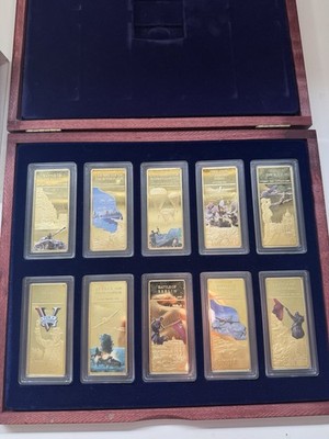 10 24k Plated WW2 Gold Bars Full Collection | eBay UK