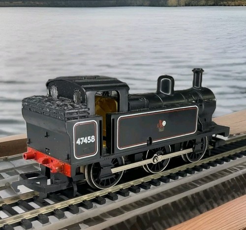 Hornby R052 Class 3F Jinty 47458 BR Black Steam Tank Loco OO Gauge | eBay