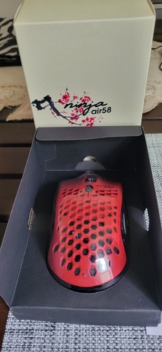 Finalmouse Air58 Ninja Cherry Blossom Red - Wired;USED - VERY GOOD ...