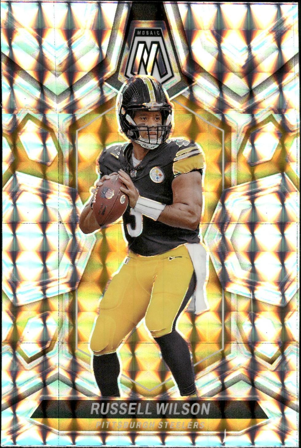 2024 Panini Mosaic - Russell Wilson #183 Honeycomb Prizm for sale ...