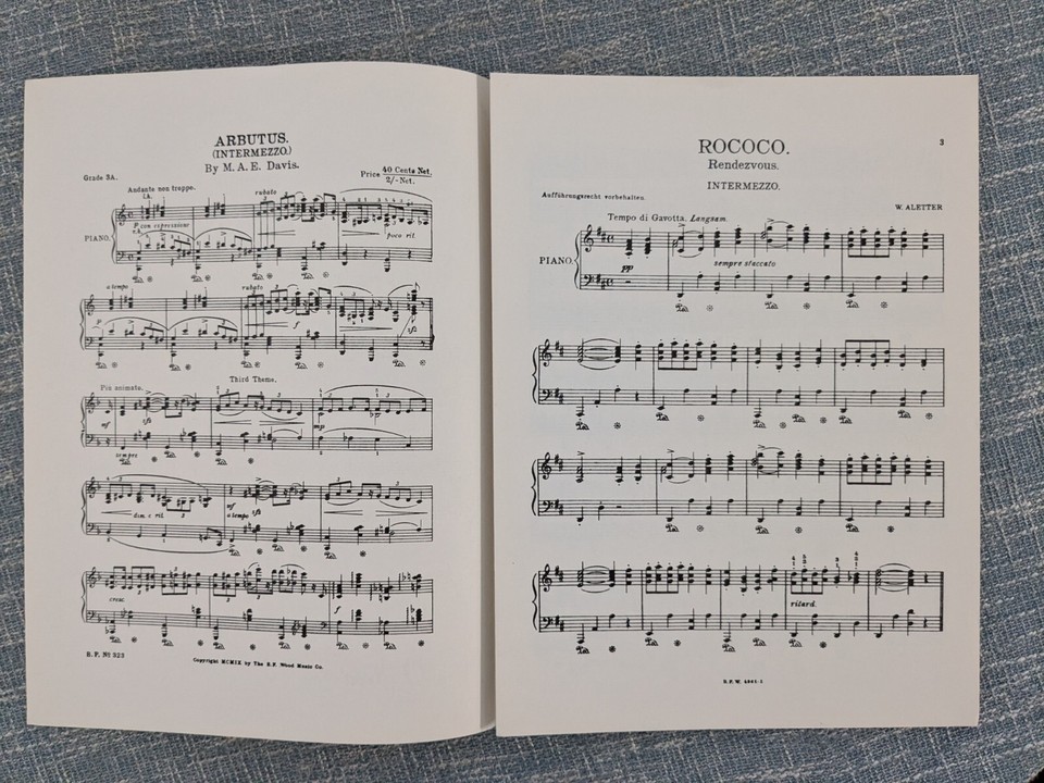 Rococo Rendezvous Intermezzo by W. Aletter | eBay