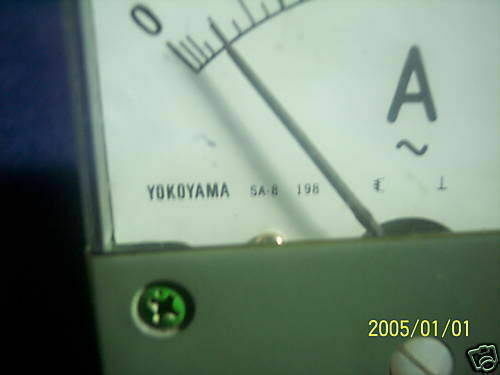 Yokoyama 1600 A 1600A AC Ampere Panel Meter | eBay