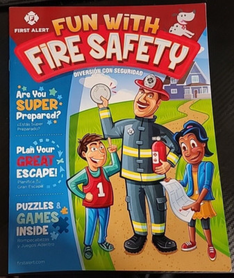 First Alert Fun With Fire Safety Coloring Book | eBay
