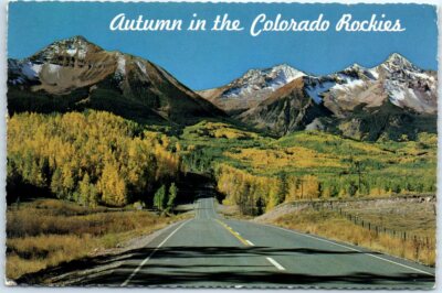Postcard - Autumn In The Colorado Rockies - Colorado | eBay Australia