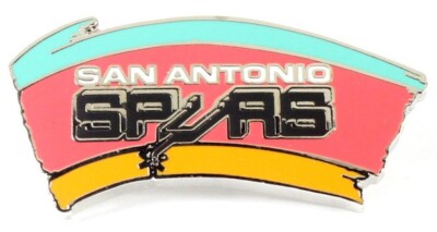 San Antonio Spurs Vintage Logo Pin - 1990 memorabilia collectible ...