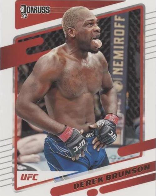 2022 Donruss UFC - Derek Brunson #77 for sale online | eBay