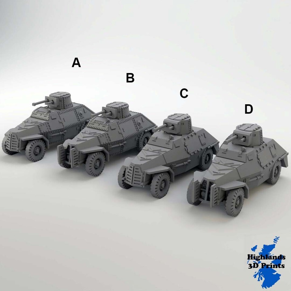 MH mk2 Vehicle WW2 Tabletop Gaming 3D Print | eBay UK