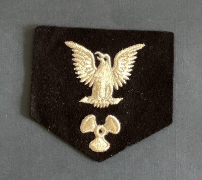 WWII ERA US NAVY Mechanics Mate Patch | eBay