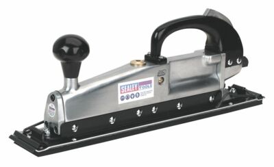 Sealey SA32 Air Long Bed Sander 400 x 70mm Twin Piston In-line ...