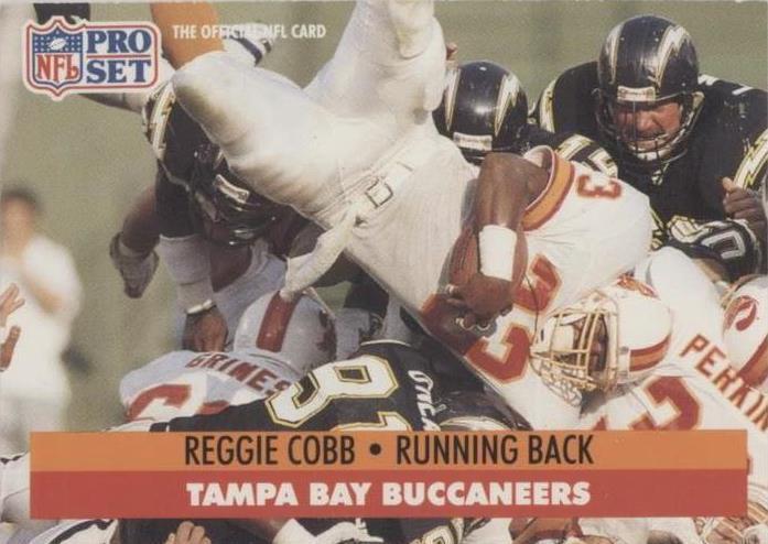 1991 Pro Set - Reggie Cobb #308 for sale online | eBay