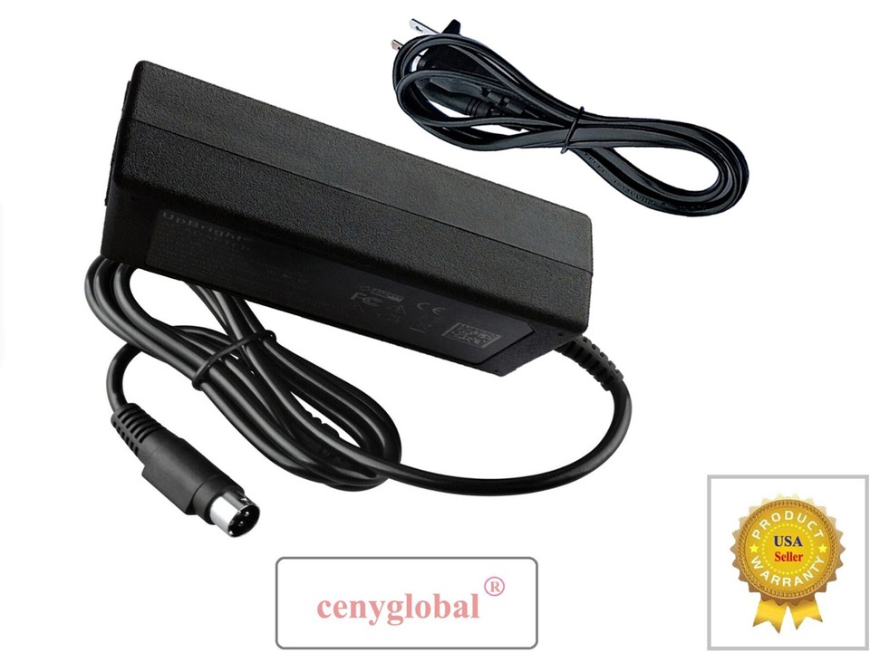 4-PIN Plug AC Adapter for Par Everserv 600 POS System 12V Power Supply ...