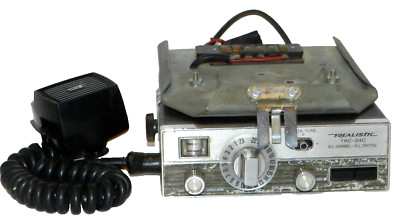 Vintage Realistic TRC-24C CB Radio w /Microphone | eBay