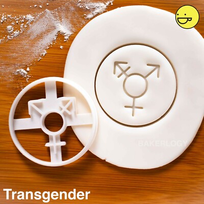 Transgender Symbol cookie cutter - love lgbtq pride parade trans sex ...