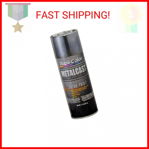 Dupli-Color MC206-6 PK Metalcast Automotive Spray Paint - Black Smoke ...